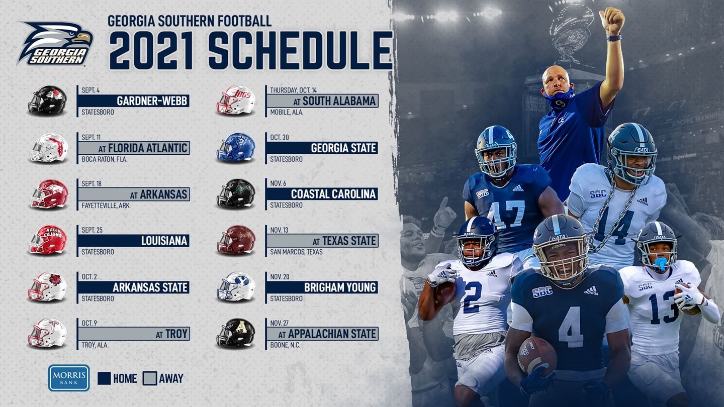 Georgia Southern Football Schedule Released The Georgia Virtue Georgia Southern Football Schedule Released The Georgia Virtue