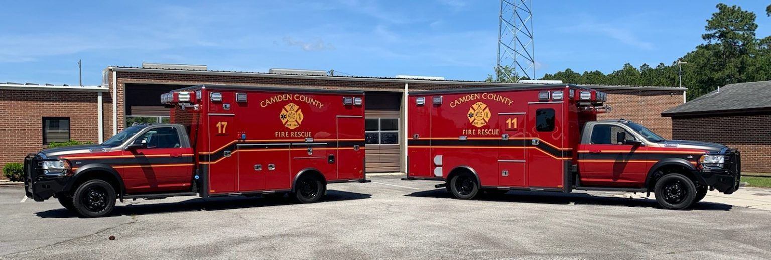 New Ambulances Join Camden County Fire Rescue • The Georgia Virtue