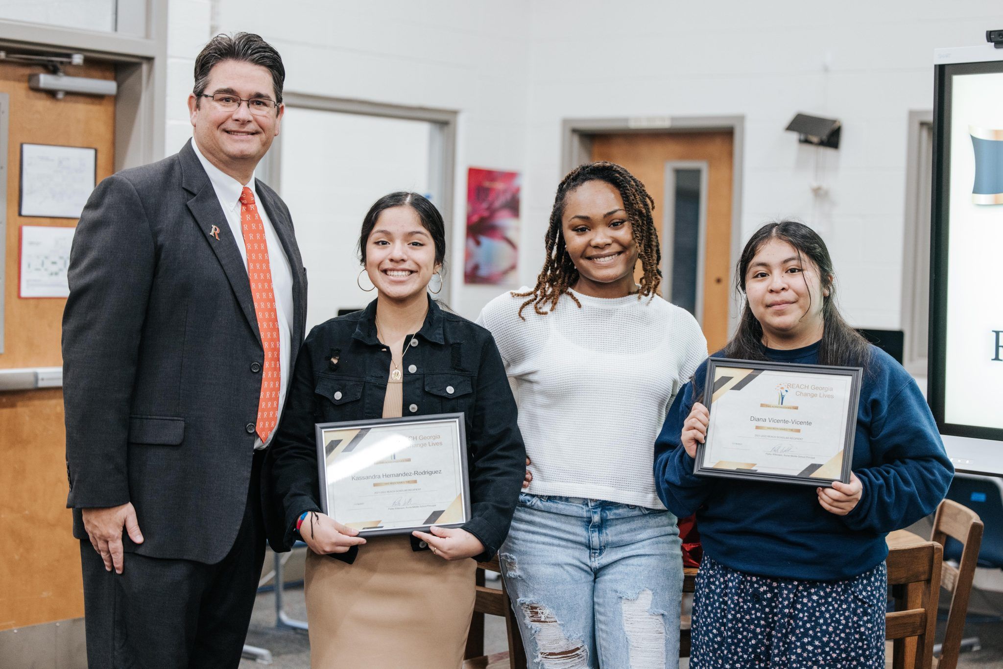 Rome Middle School Recognizes REACH Scholars with Special Signing ...