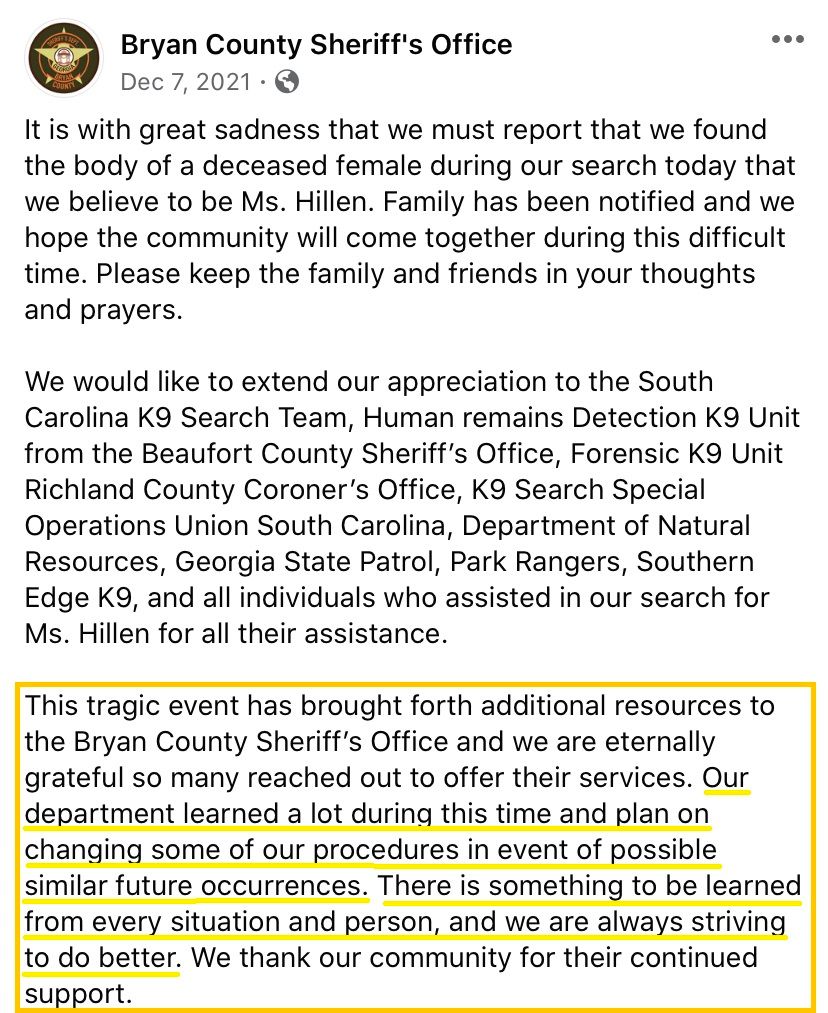 The Disappearance of Karla Hillen • The Georgia Virtue