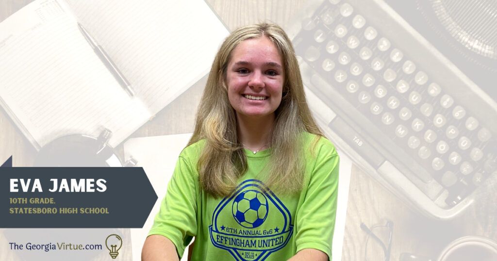 Eva James - Young Georgia Authors Contest Winner • The Georgia Virtue