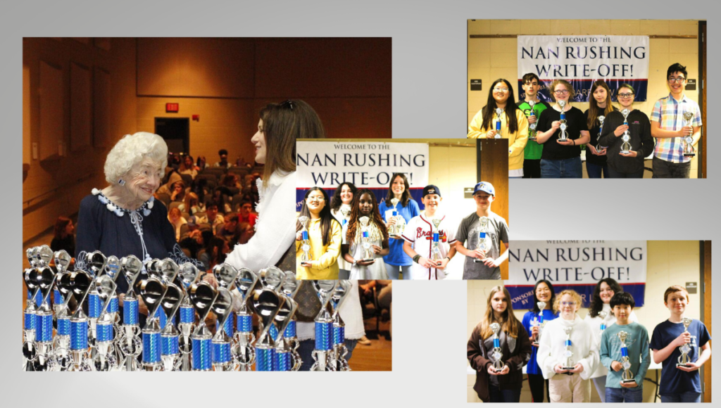 37th Annual Nan Rushing Write-Off; Middle school students compete on ...