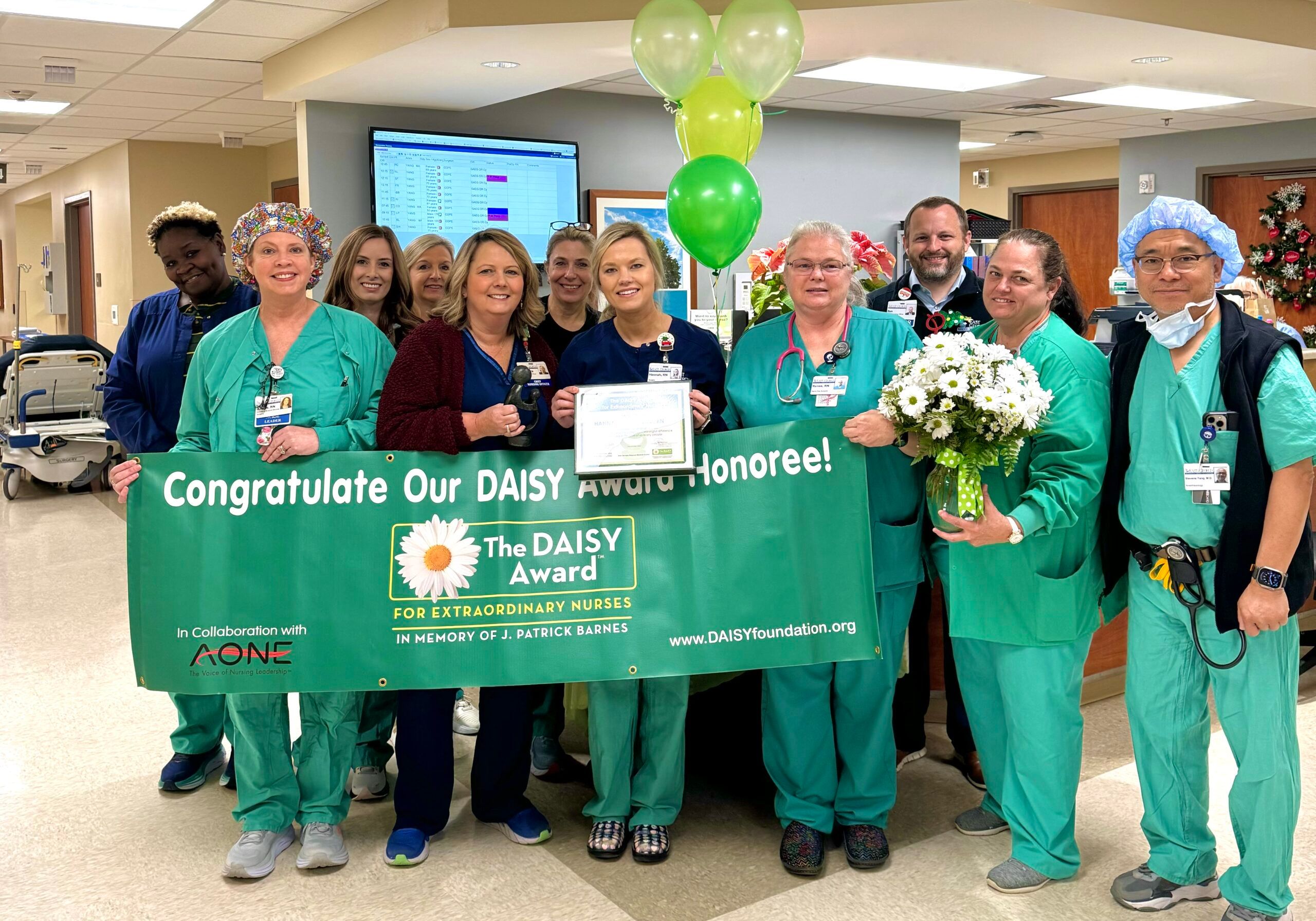 Hannah Todd Receives DAISY Award at East Georgia Regional Medical ...
