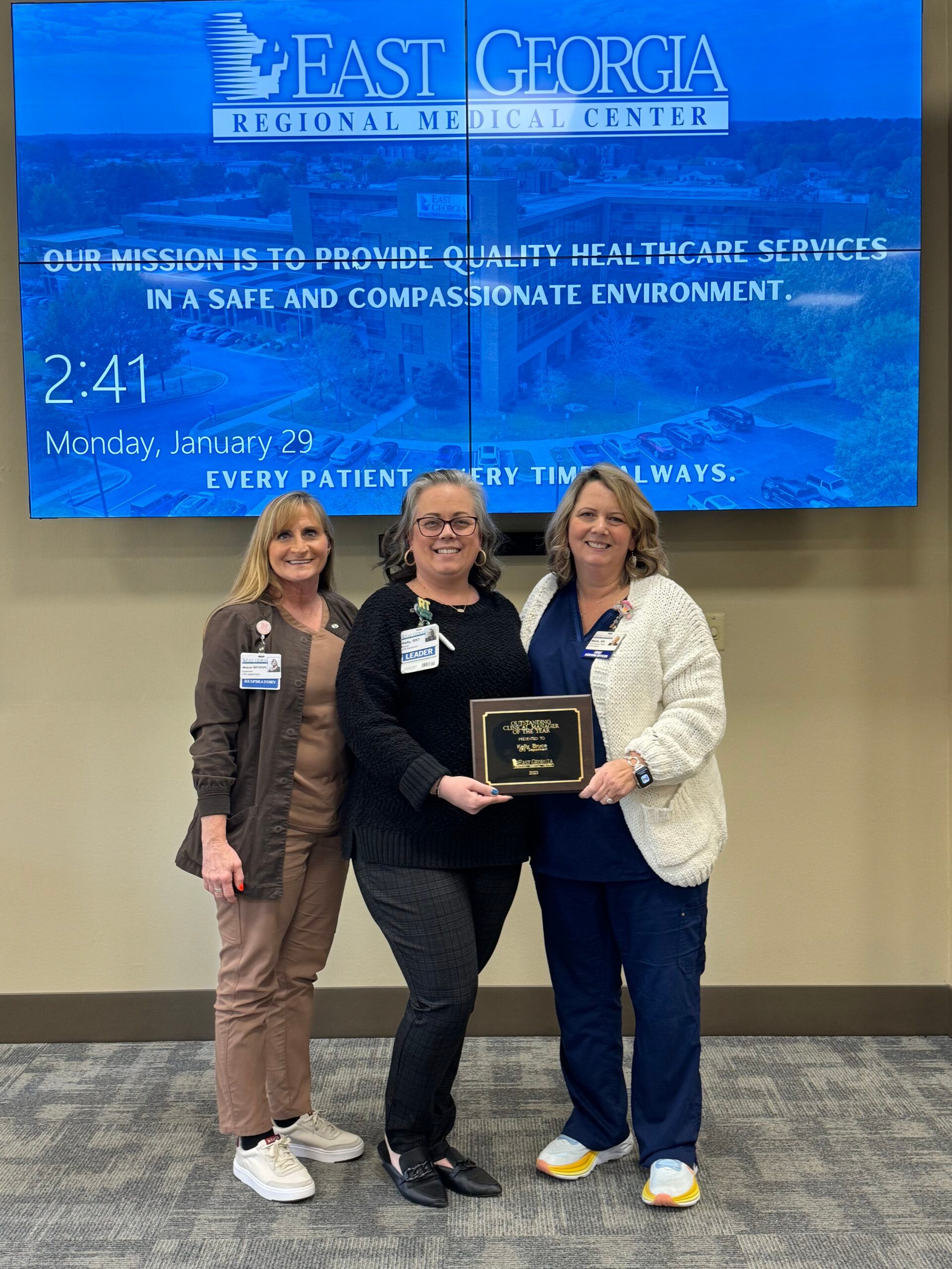 EGRMC Awards Clinical, Non-Clinical Managers and Employee of the Year ...